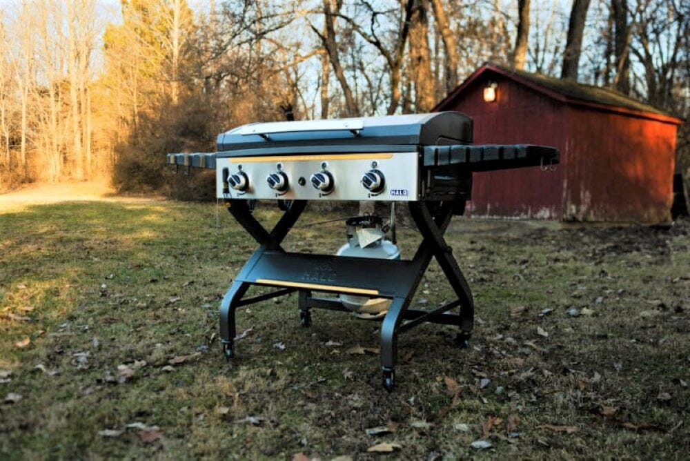 Halo Elite 4B 8 Zone Outdoor Gas Griddle w/X-Cart HZ-1001-XNA – Patio ...